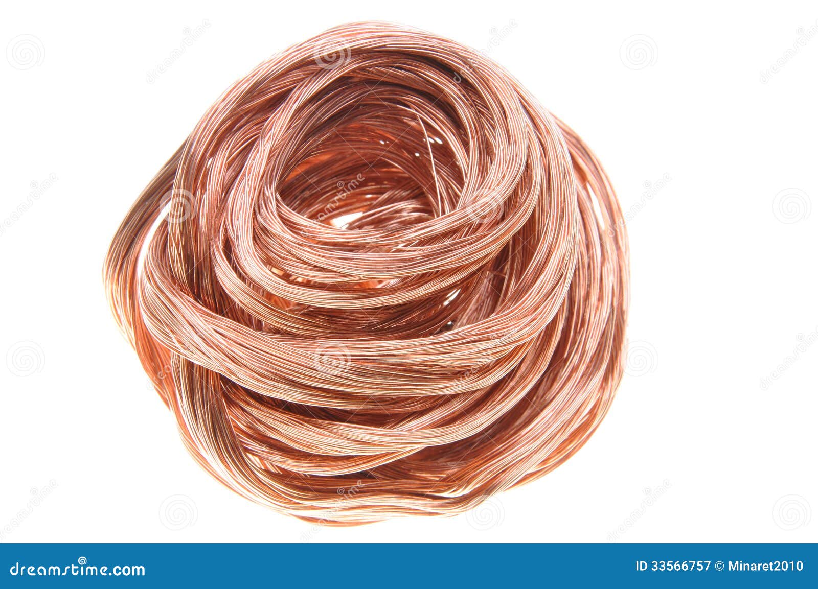 Copper wire stock image. Image of electricity, equipment - 33566757