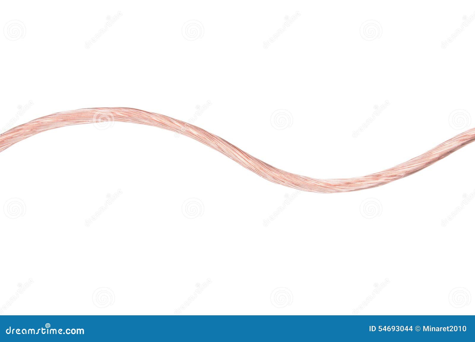 Copper wire line stock photo. Image of abstract, design - 54693044