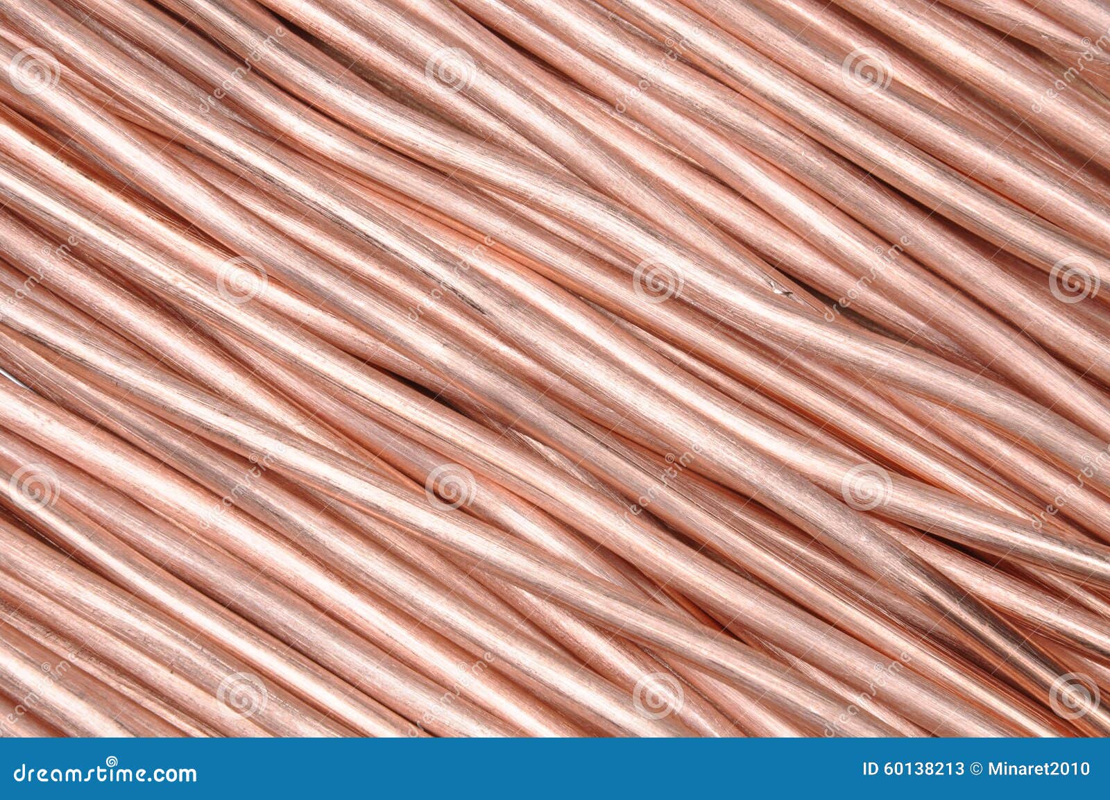 Copper wire stock image. Image of material, electrical - 60138213