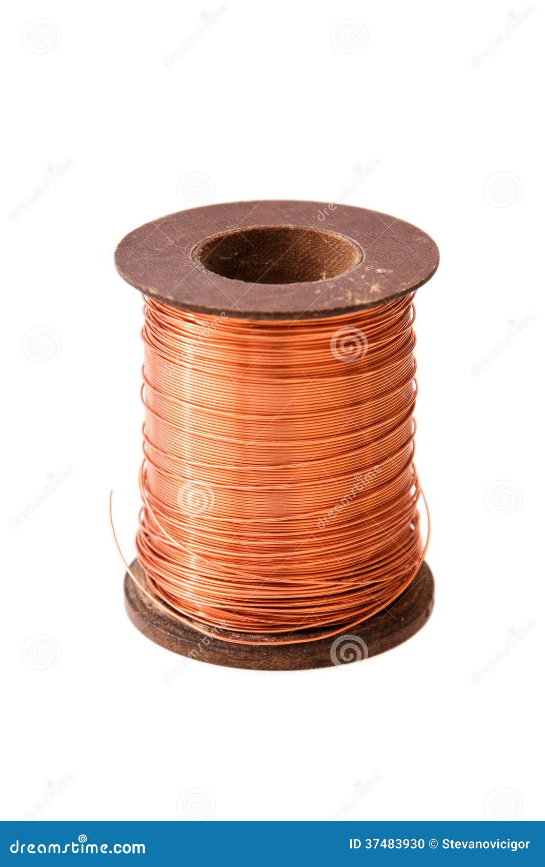 Copper Wire stock photo. Image of object, copper, conductor - 37483930