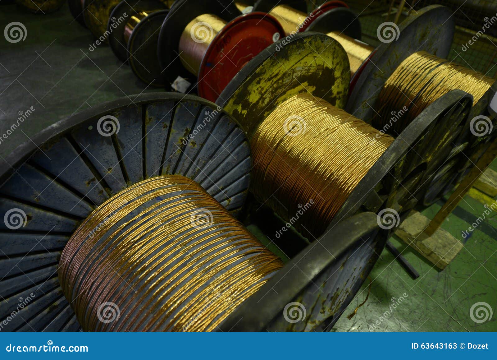 Spool Of Copper Wire Stock Photo | CartoonDealer.com #85350066