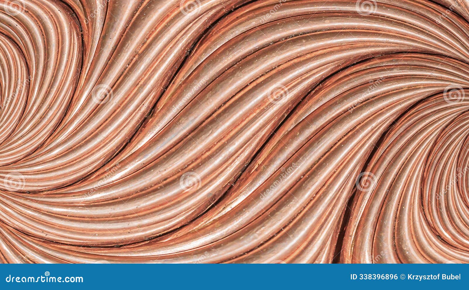 Copper Wires With Visible Details. Background Or Texture Royalty-Free ...