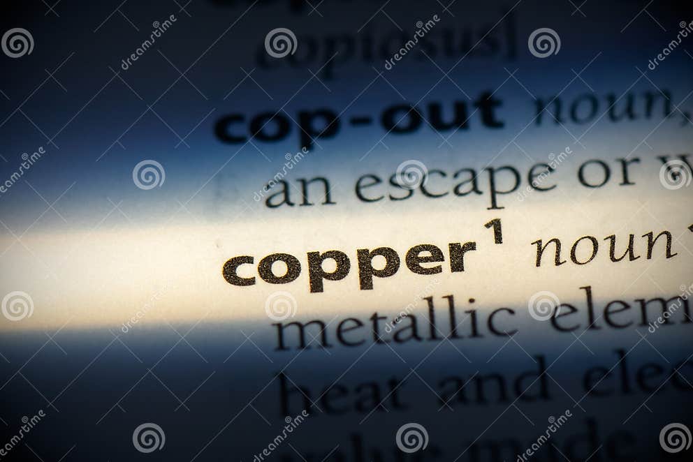 Copper stock photo. Image of idea, learn, writing, closeup - 161393208