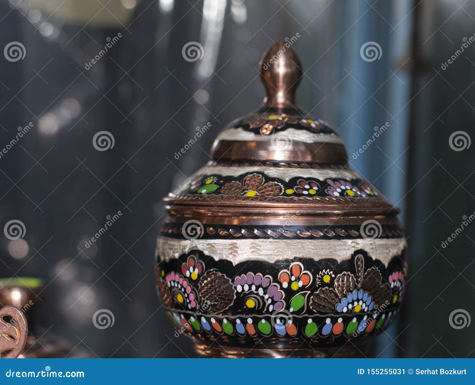 Coppersmith Workshop and Hand Made Copper Things, Suleymaniye Stock ...