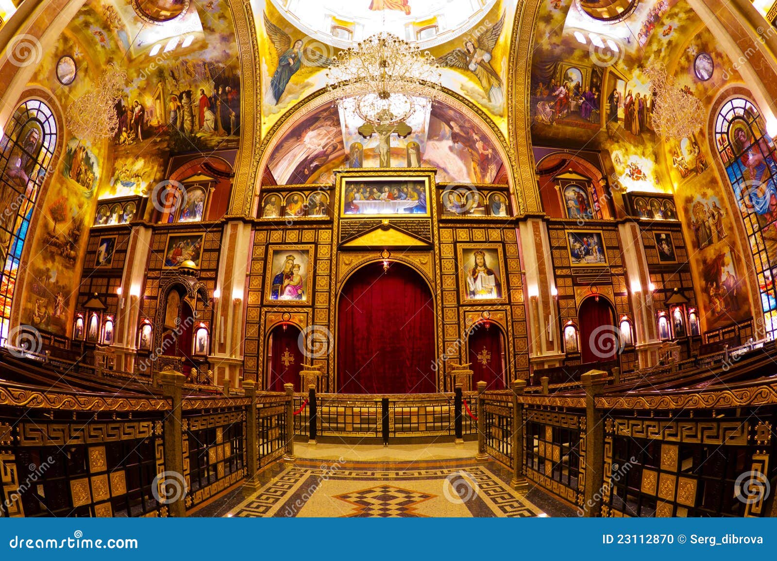 Coptic church stock photo. Image of architecture, angel - 23112870