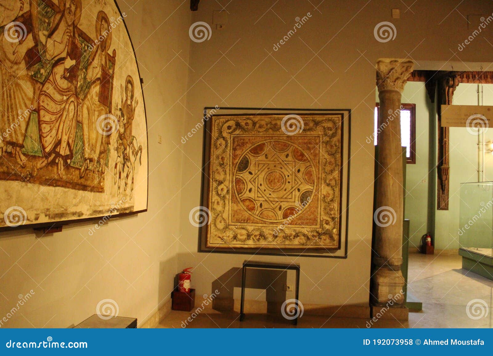 Building Of Coptic Museum In Coptic Cairo, Egypt With The Largest ...