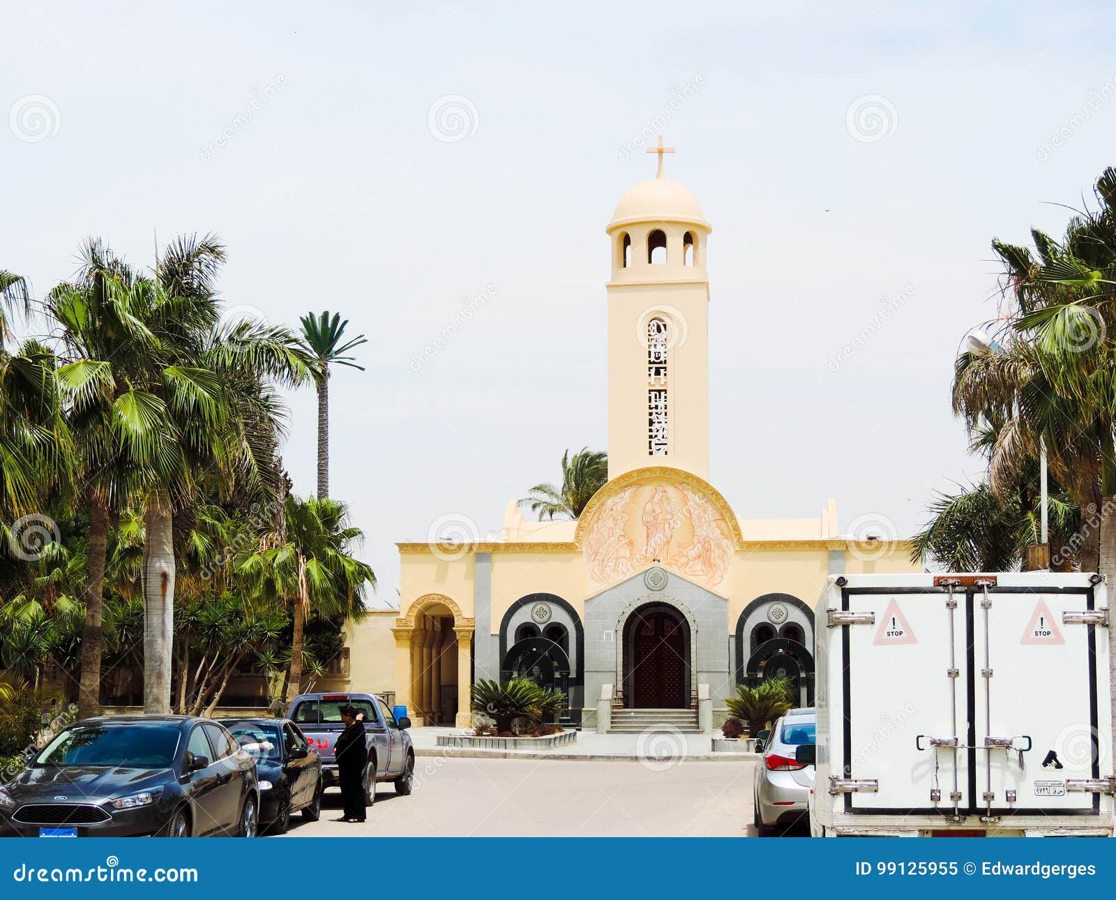 Coptic Orthodox Monastery editorial image. Image of church - 99125955