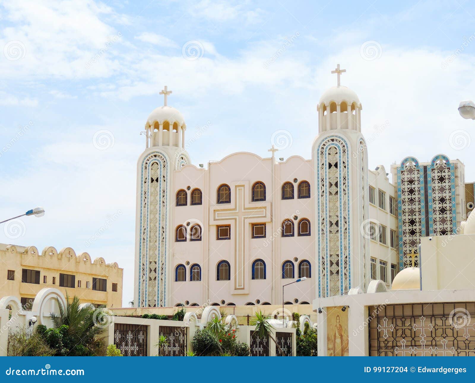 Coptic Orthodox Monastery stock photo. Image of egyptian - 99127204