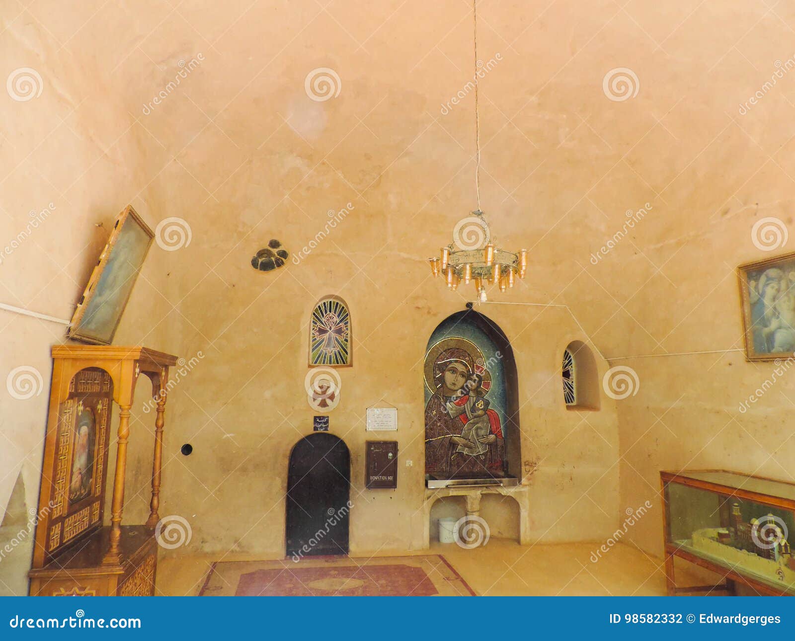 Coptic Orthodox Monastery editorial photography. Image of excursion ...