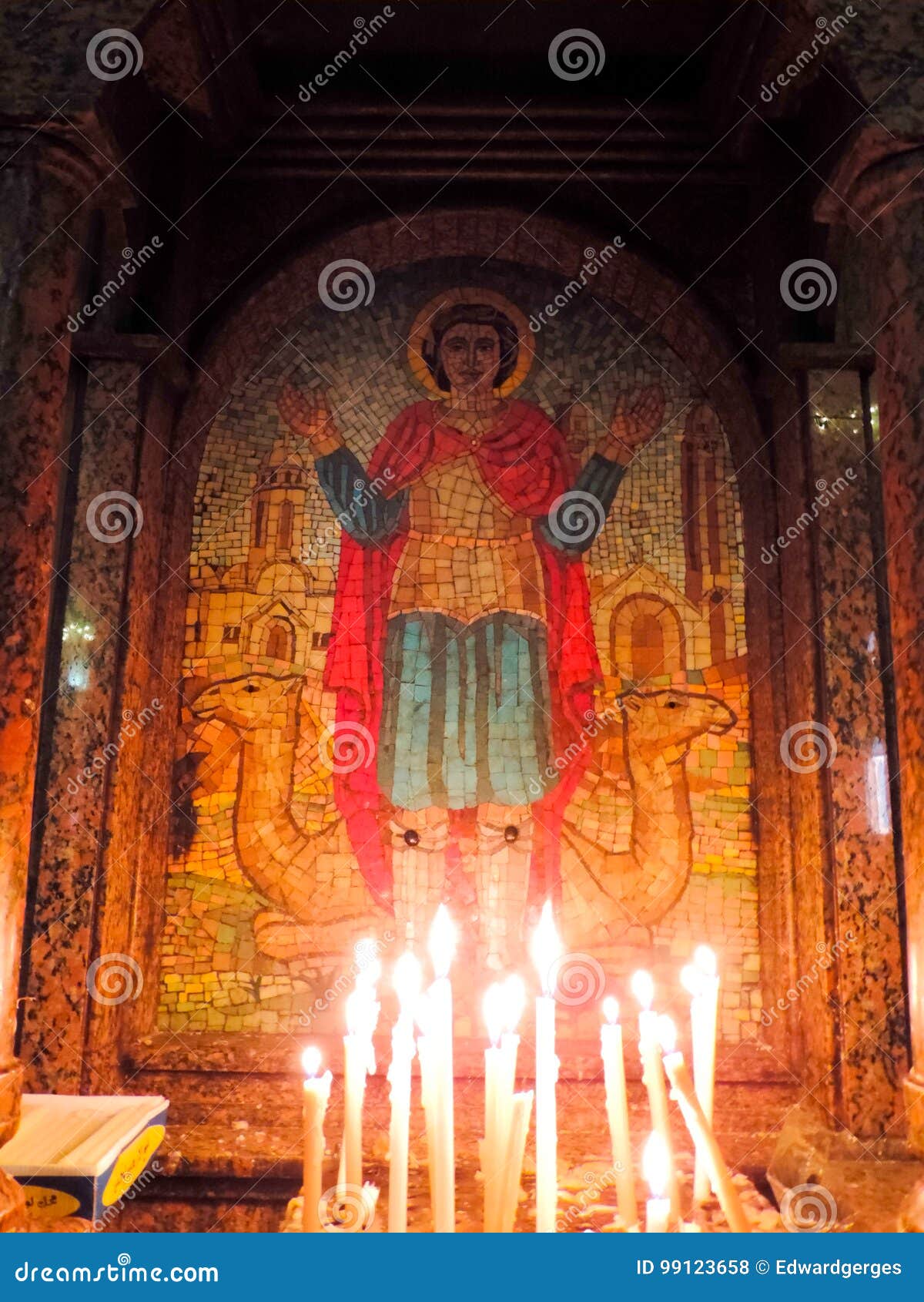 Coptic Orthodox Monastery editorial stock photo. Image of excursion ...