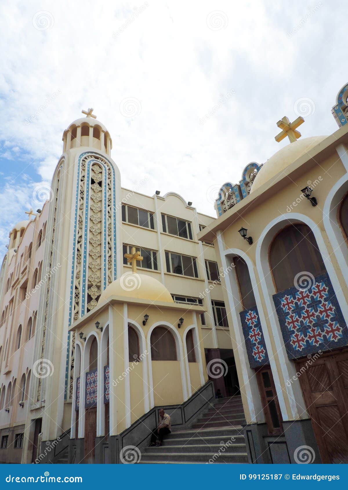 Coptic Orthodox Monastery editorial photography. Image of mena - 99125187