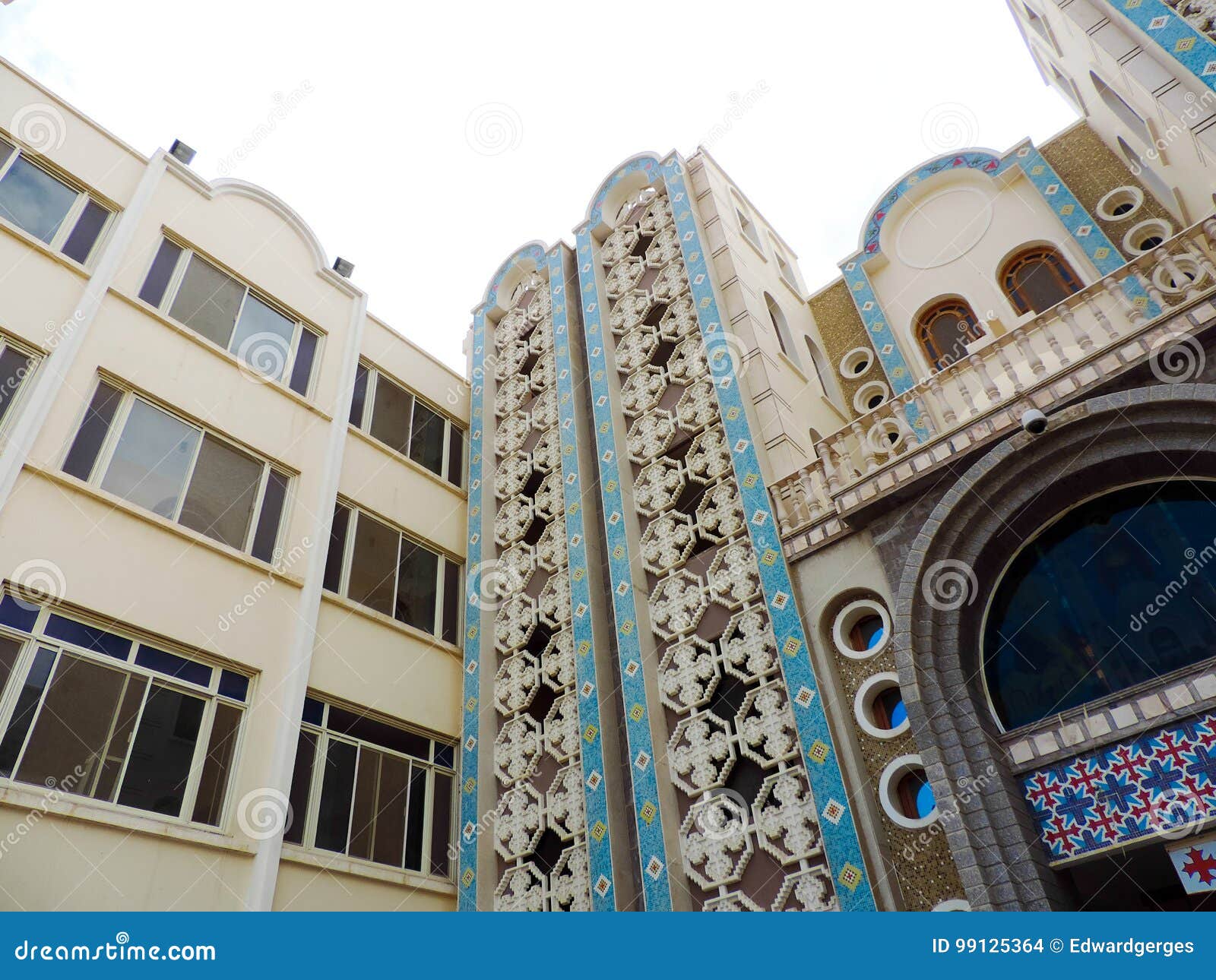 Coptic Orthodox Monastery editorial stock image. Image of desert - 99125364