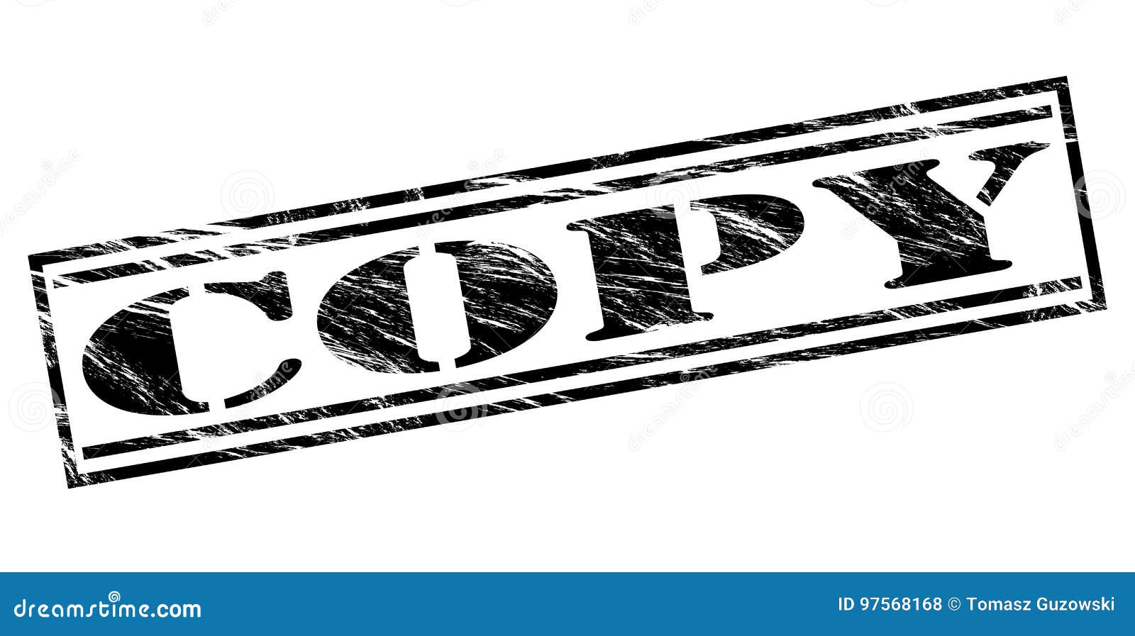 Copy black stamp stock illustration. Illustration of banner - 97568168