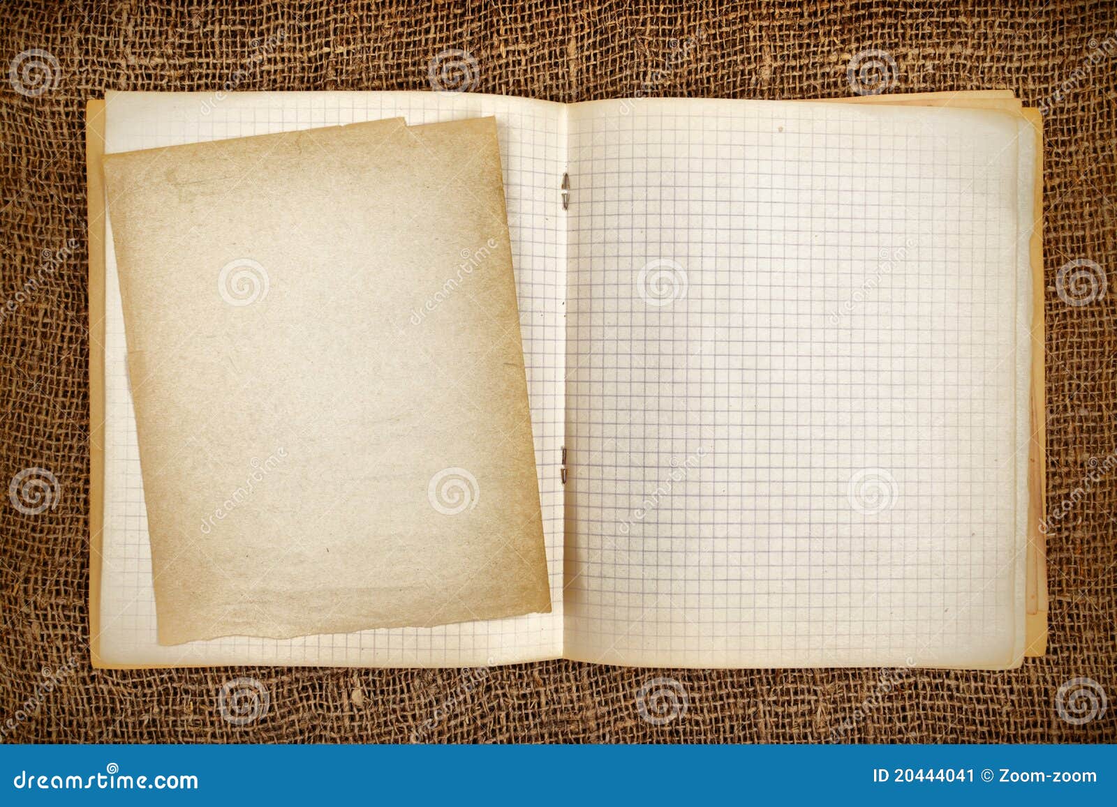 Copy-book stock image. Image of notebook, copy, open - 20444041