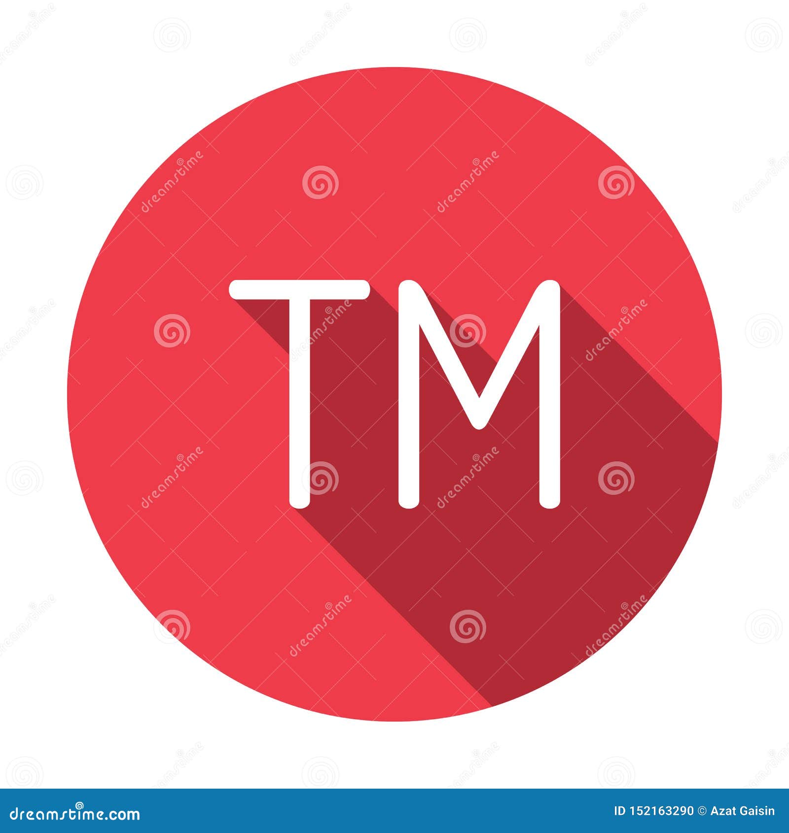 Copy Copyright Mark Restriction Right Trade Trademark Icon. Vector ...