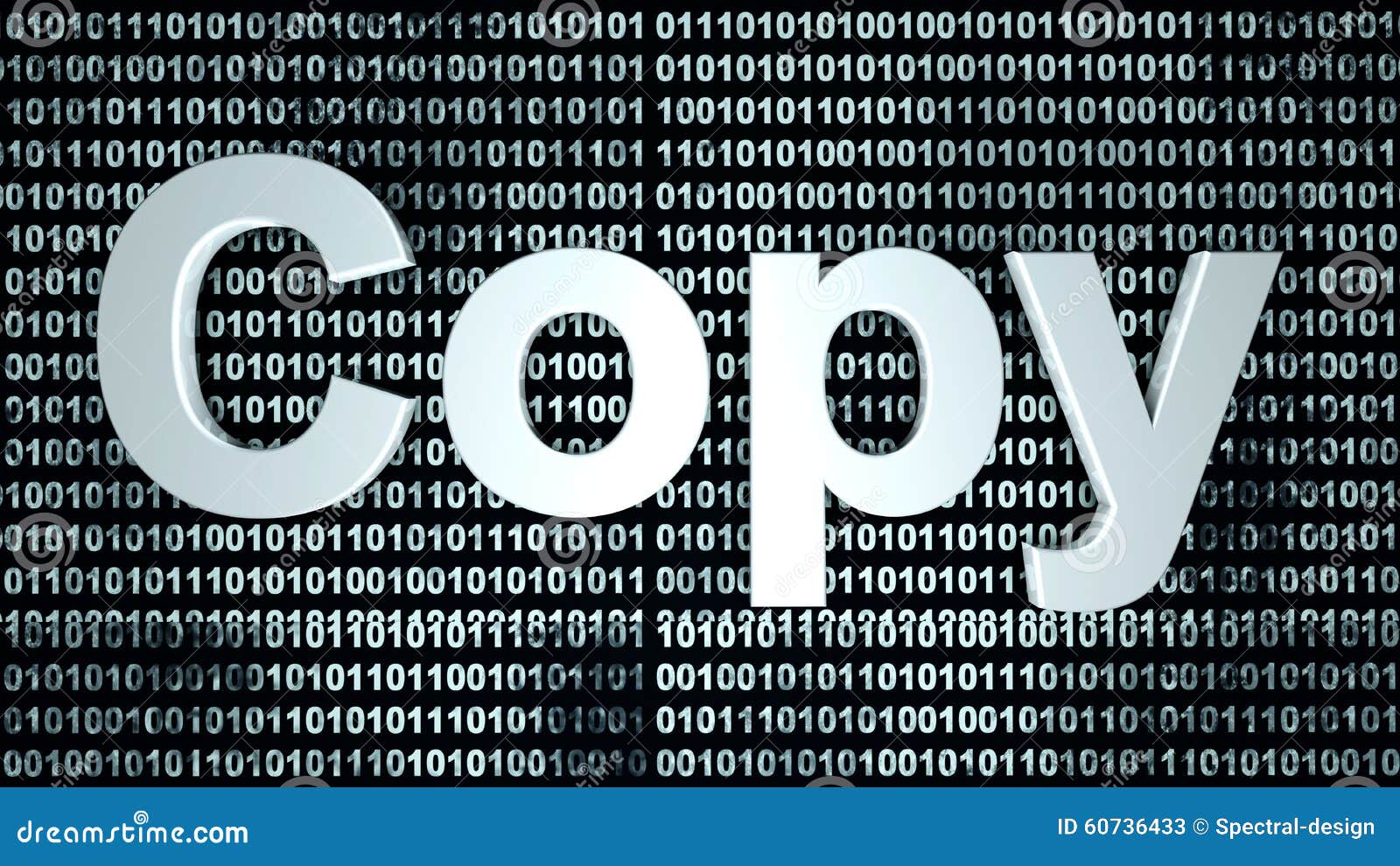 Copy stock illustration. Illustration of binary, display - 60736433