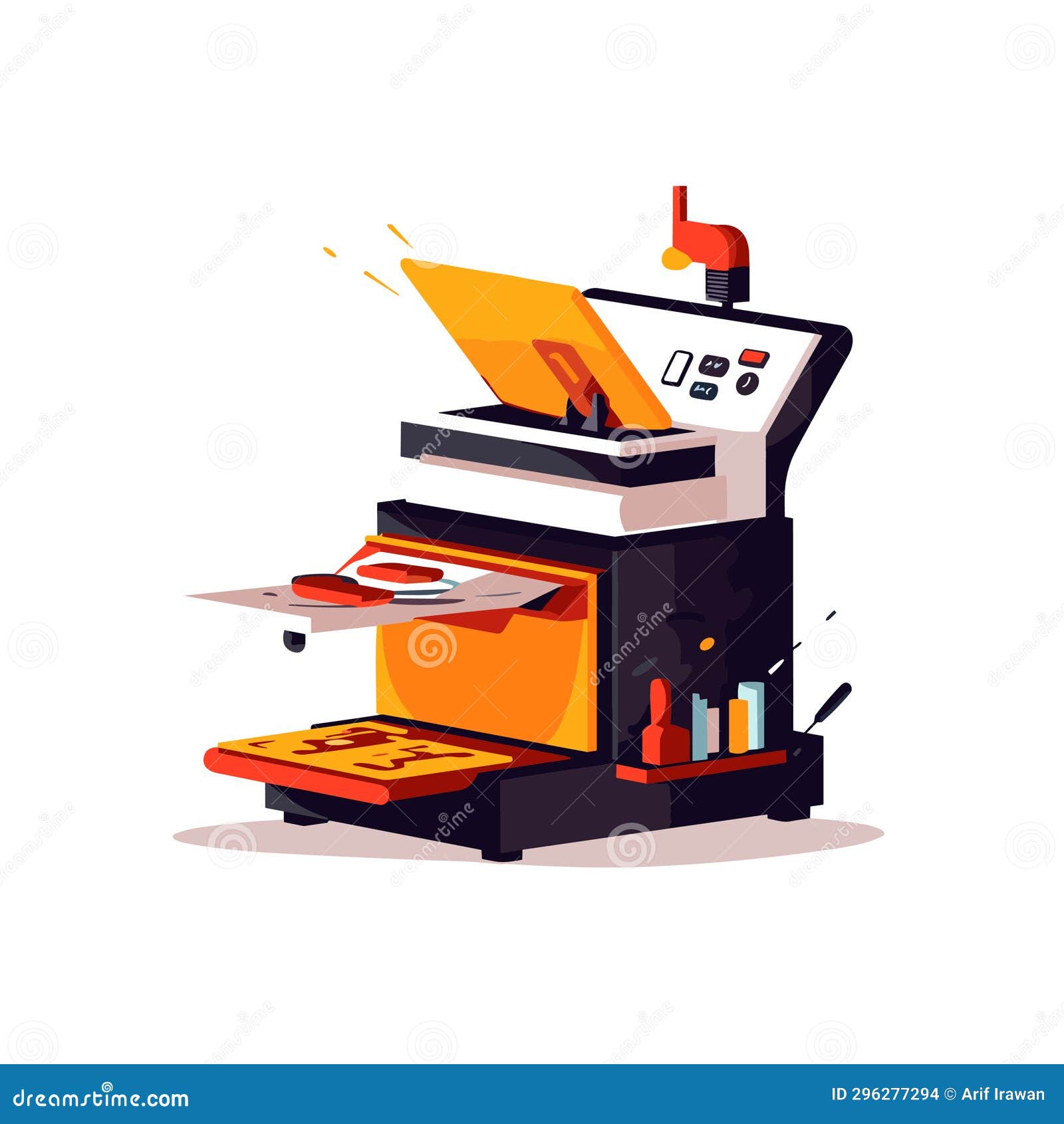 COPY DOCUMENT MACHINE DIGITAL LOGO TEMPLATE Stock Illustration ...