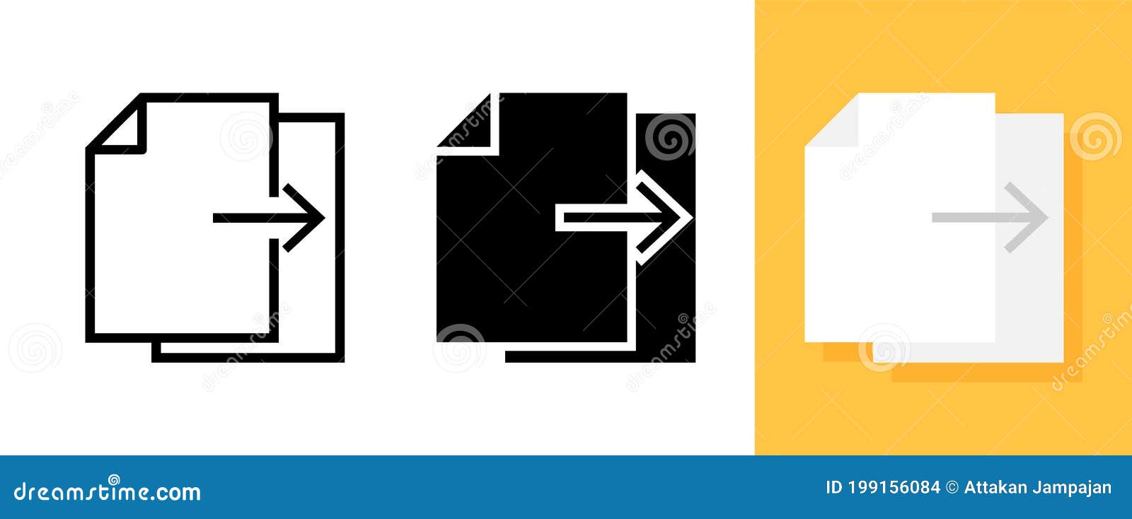 Copy or Duplicate Flat Icon, Vector and Illustration Stock Vector ...