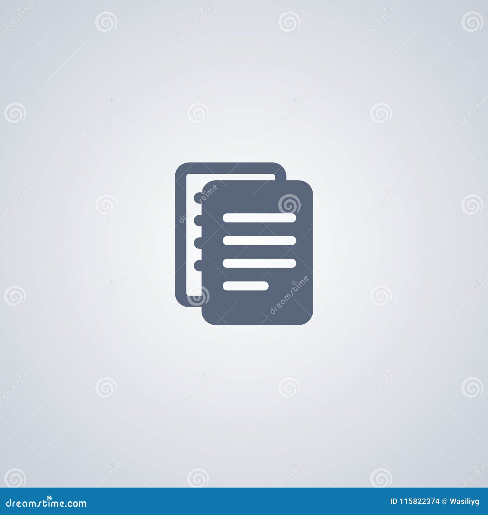 Copy Duplicate File Outline Icon. Signs And Symbols Can Be Used For Web ...