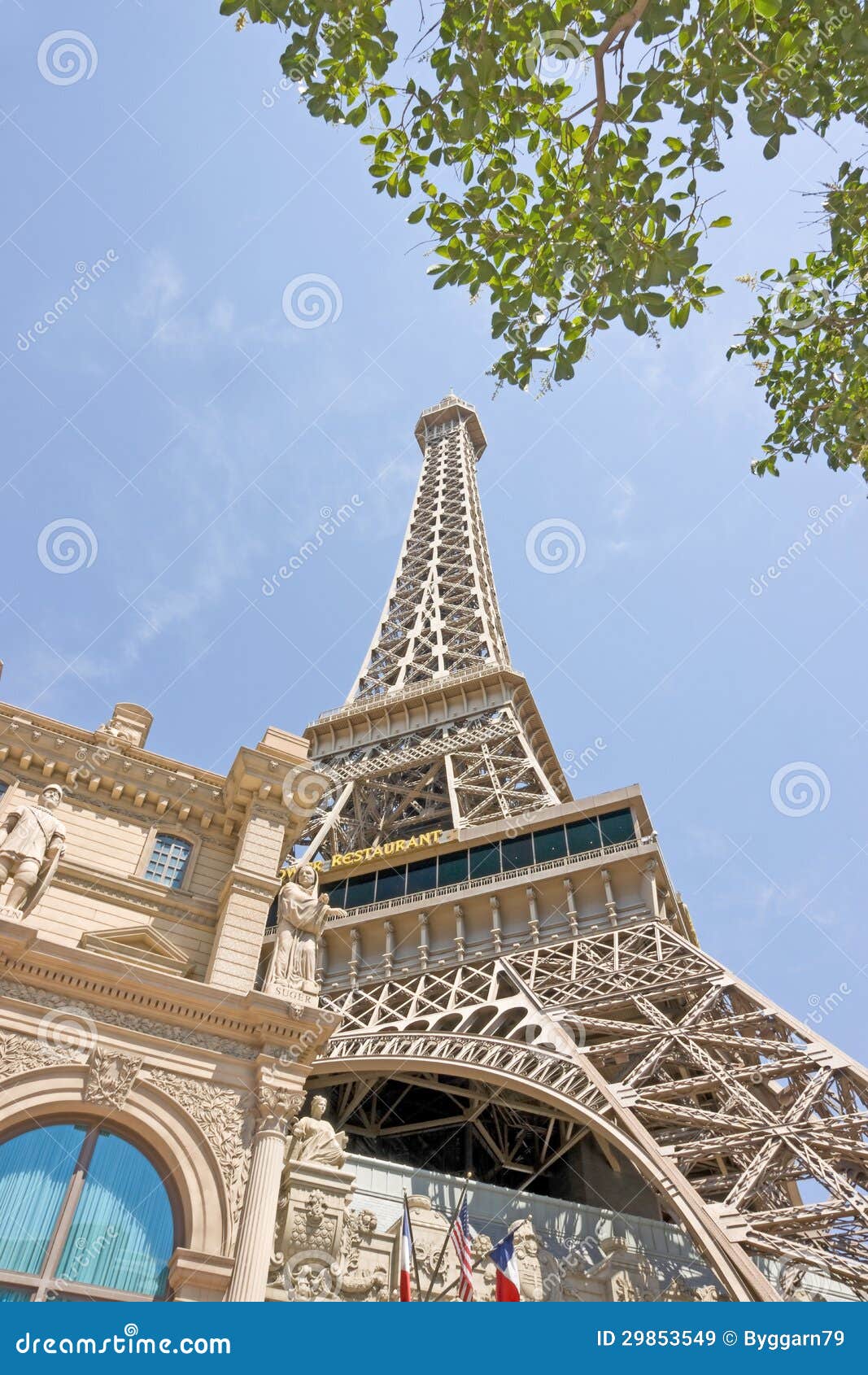 Eifel tower in Las Vegas editorial stock image. Image of gambling ...