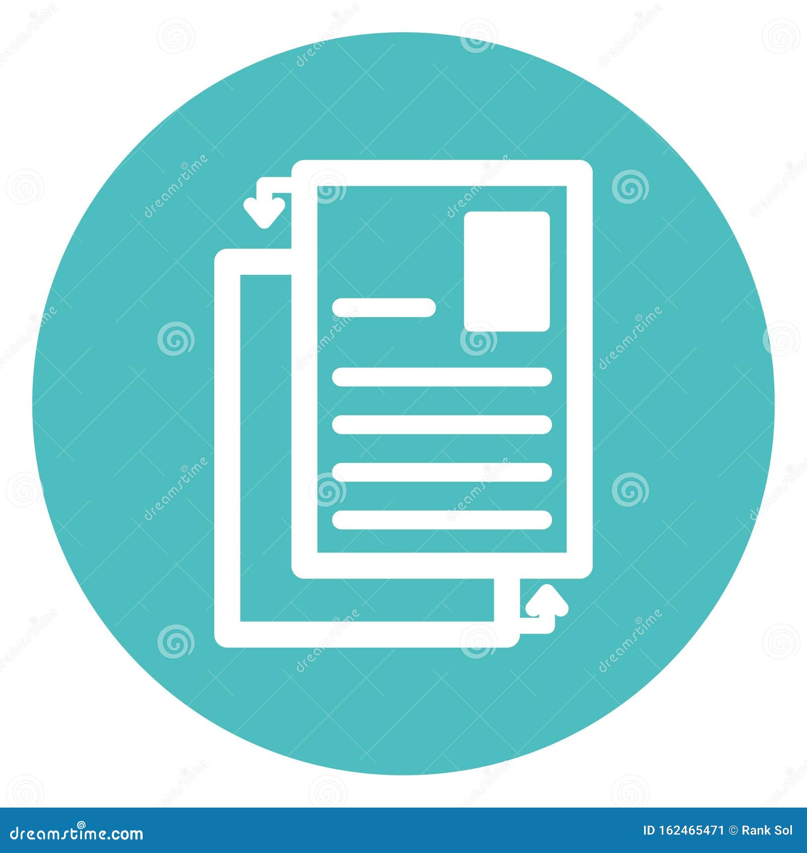 Copy Files Isolated Vector Icon Easily Editable Stock Vector ...