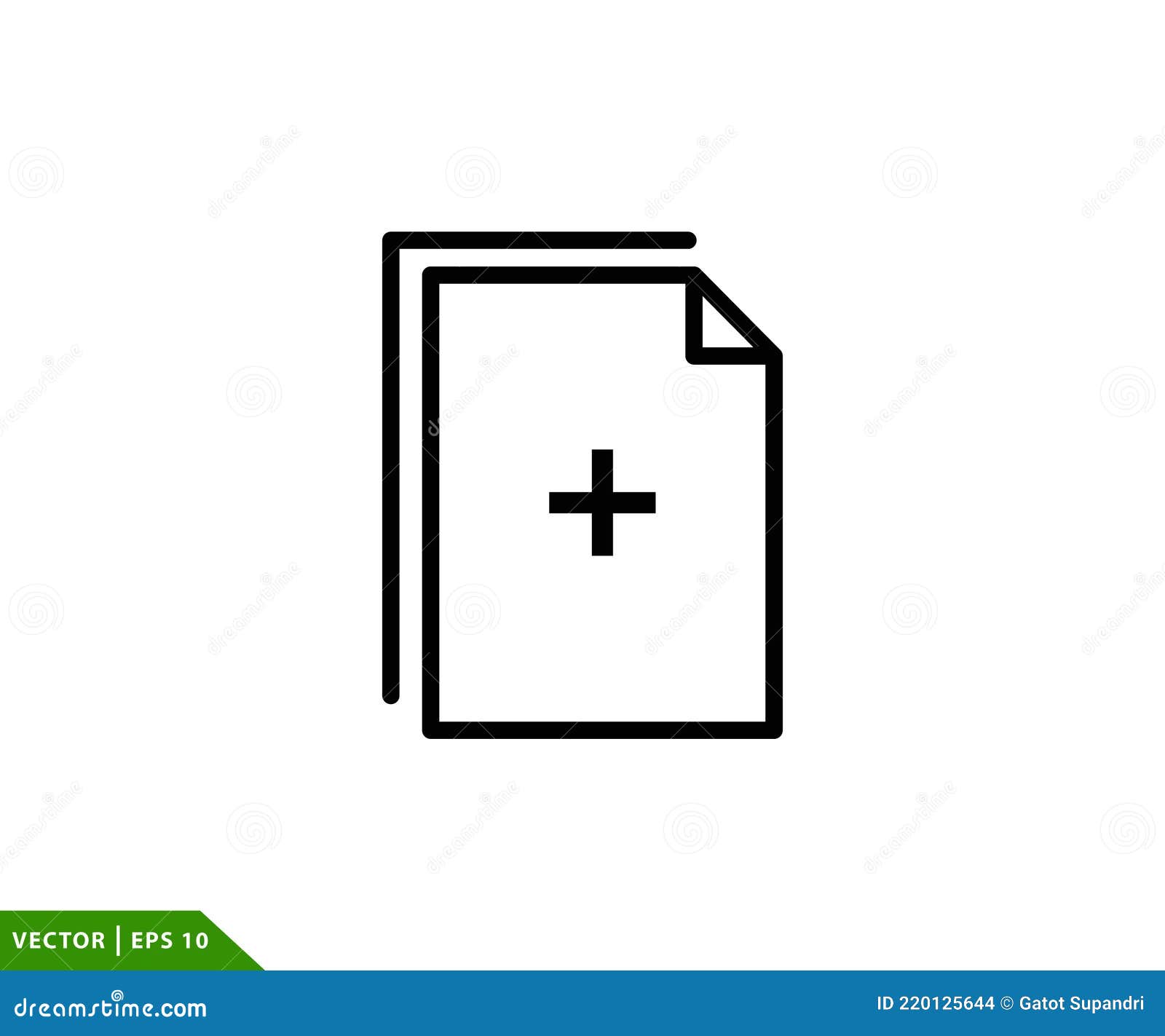 Copy Icon Vector Logo Design Template Stock Vector - Illustration of ...