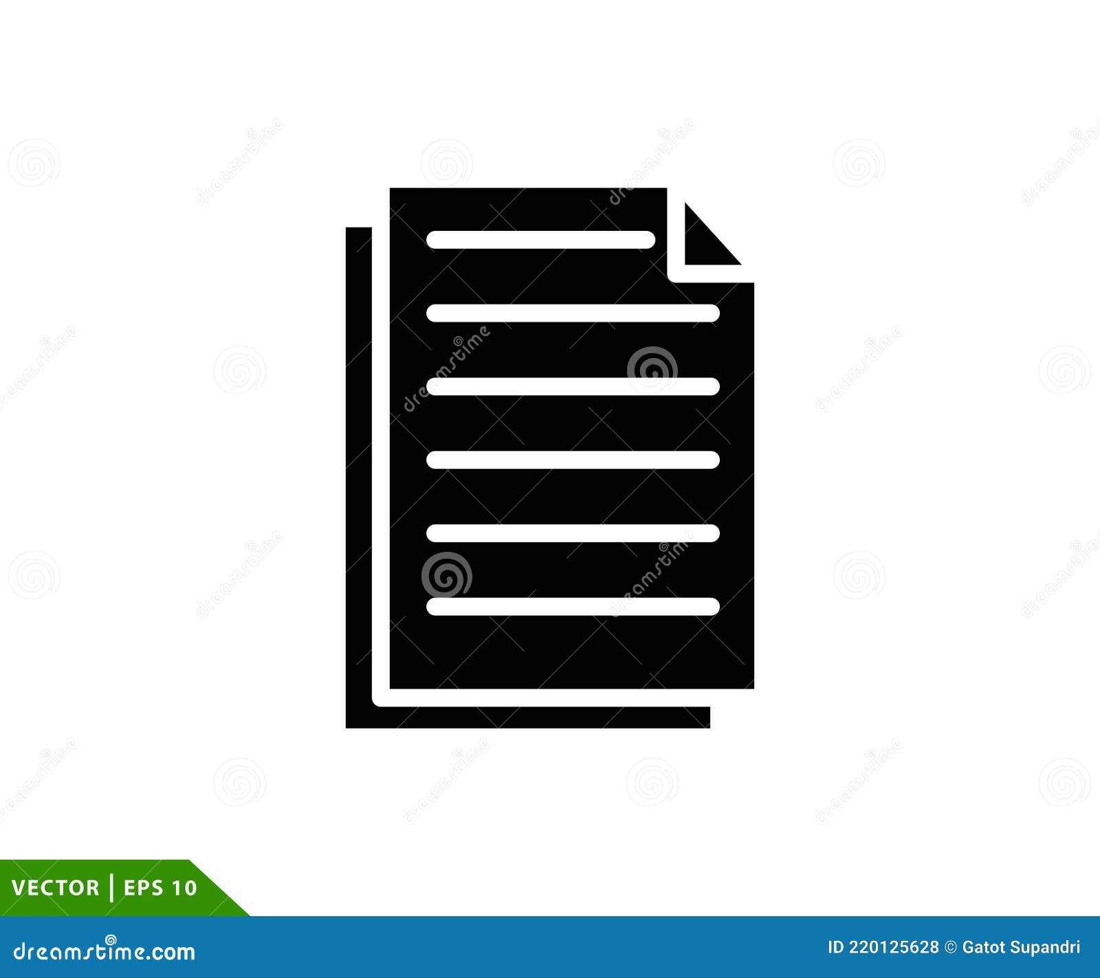 Copy Icon Vector Logo Design Template Stock Vector - Illustration of ...