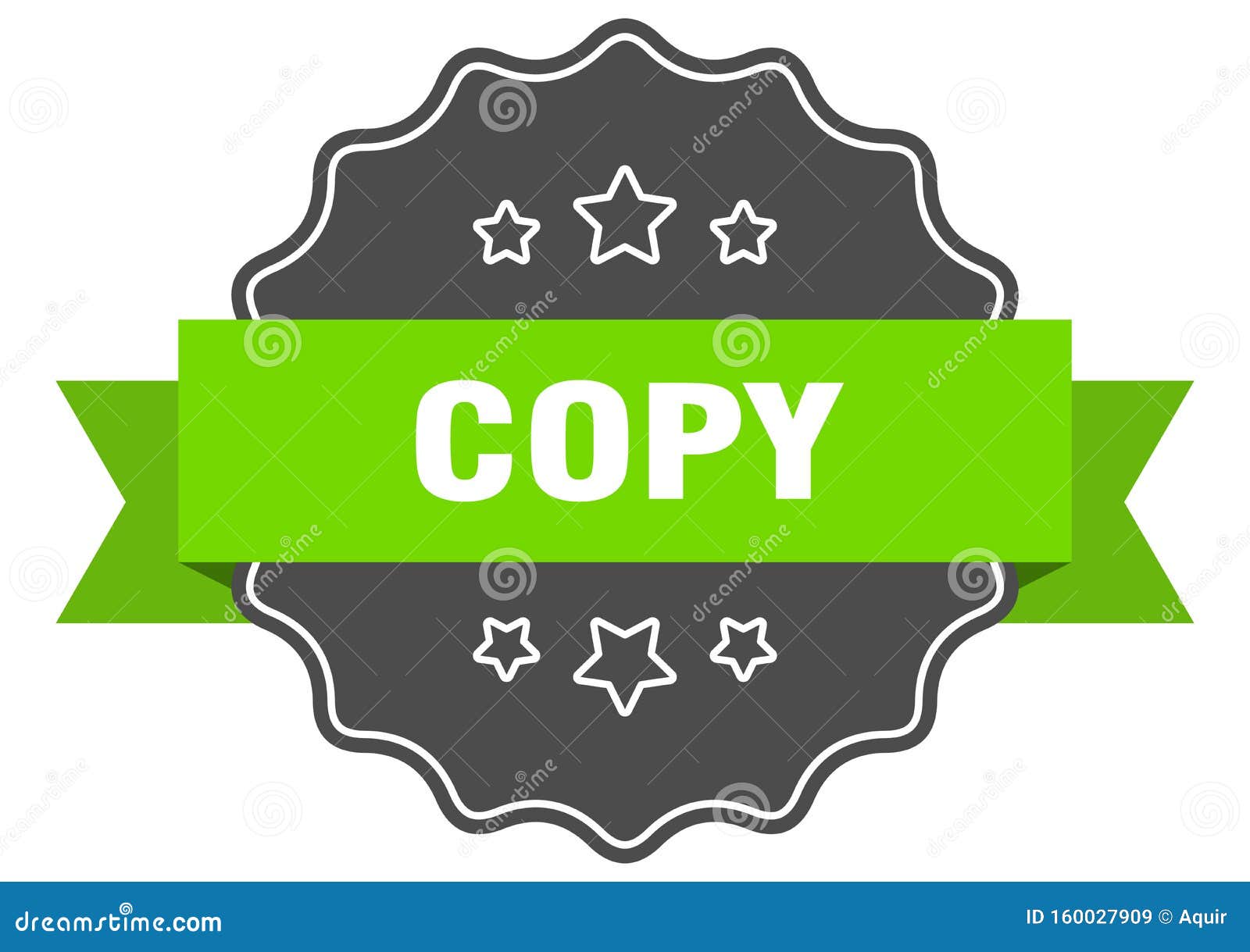 Copy label stock vector. Illustration of vector, gray - 160027909