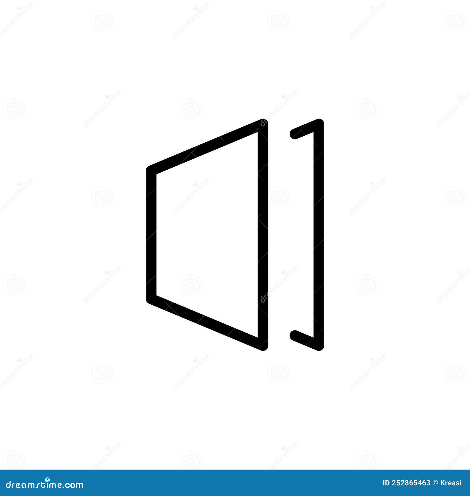 Copy Line Icon Vector Design Stock Vector - Illustration of graphic ...