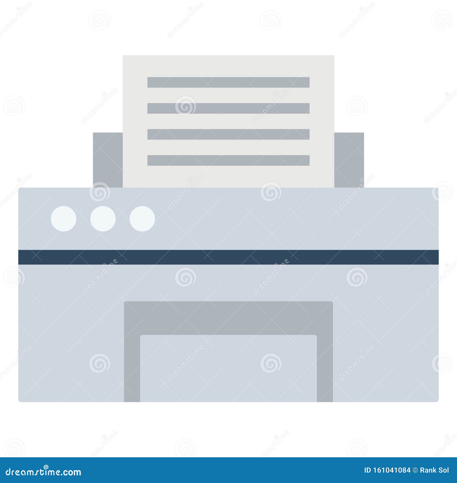 Copy Machine Isolated Vector Illustration Icon Editable Stock Vector ...