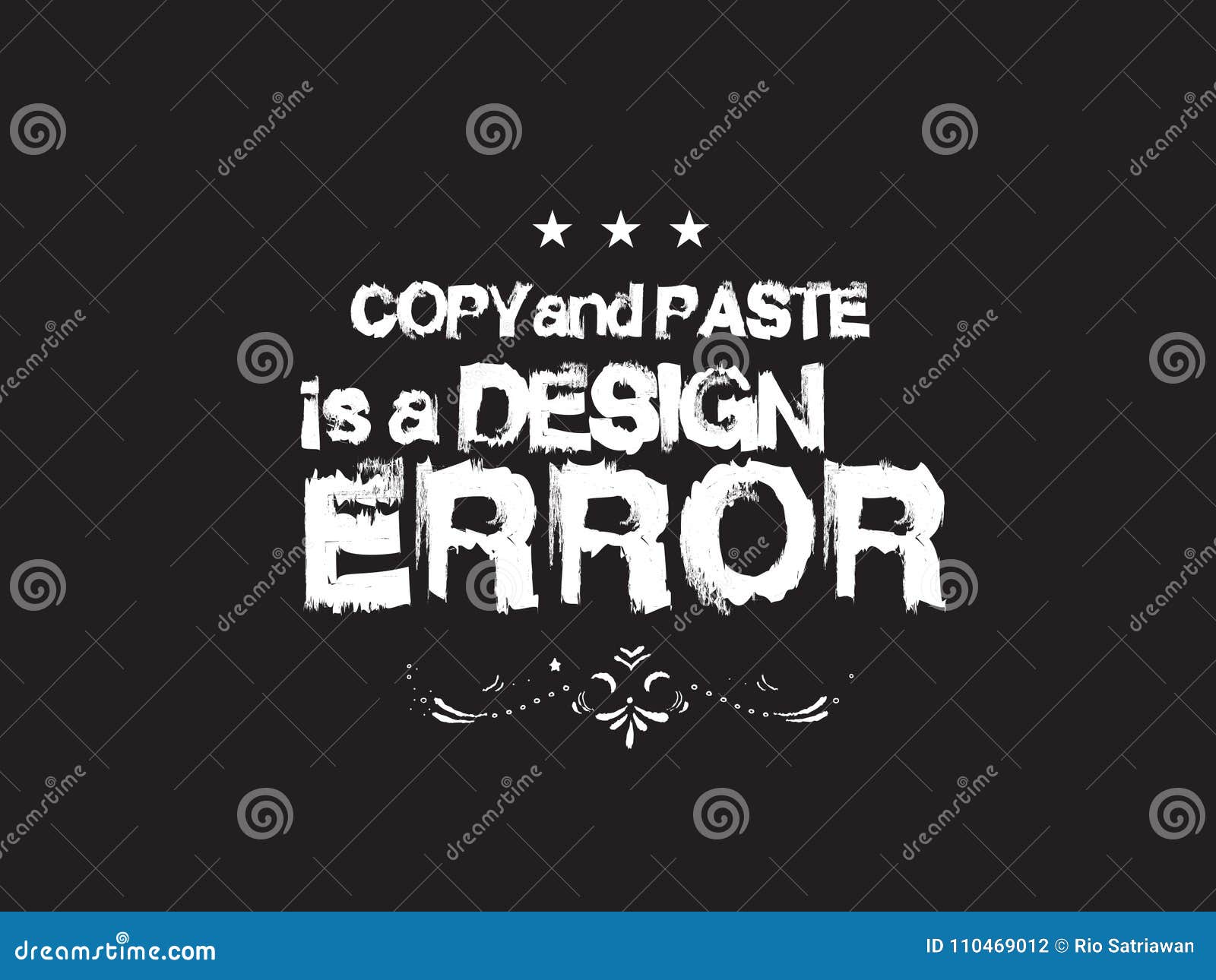 Copy Paste is a Design Error Stock Vector - Illustration of copy ... Copy Paste is a Design Error Stock Vector - Illustration of copy ...
