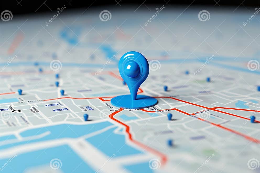 Copy Paste Space beside a 3D Rendered Blue Location Point on Map Stock ... Copy Paste Space beside a 3D Rendered Blue Location Point on Map Stock ...