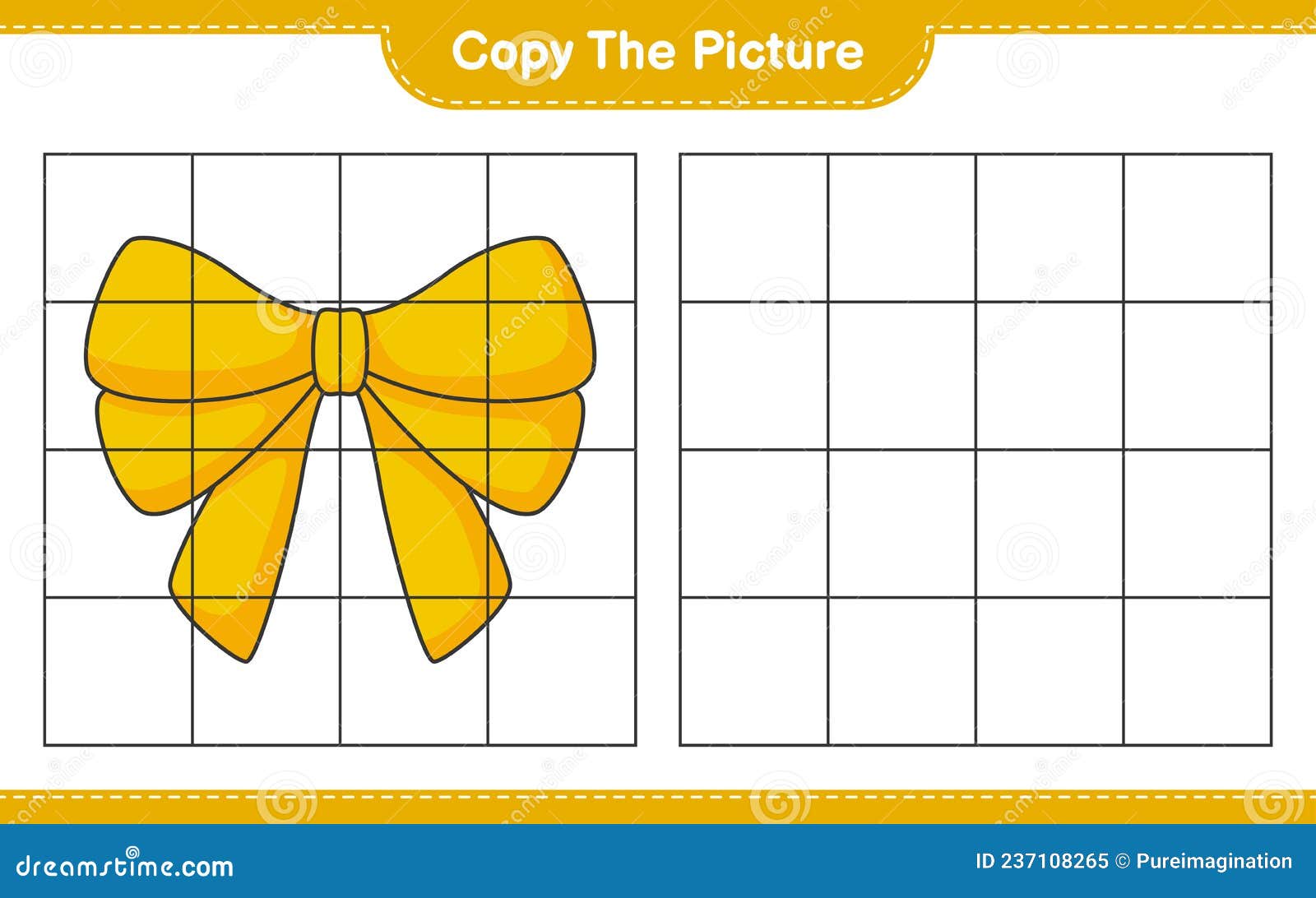 Copy the Picture, Copy the Picture of Ribbon Using Grid Lines ...