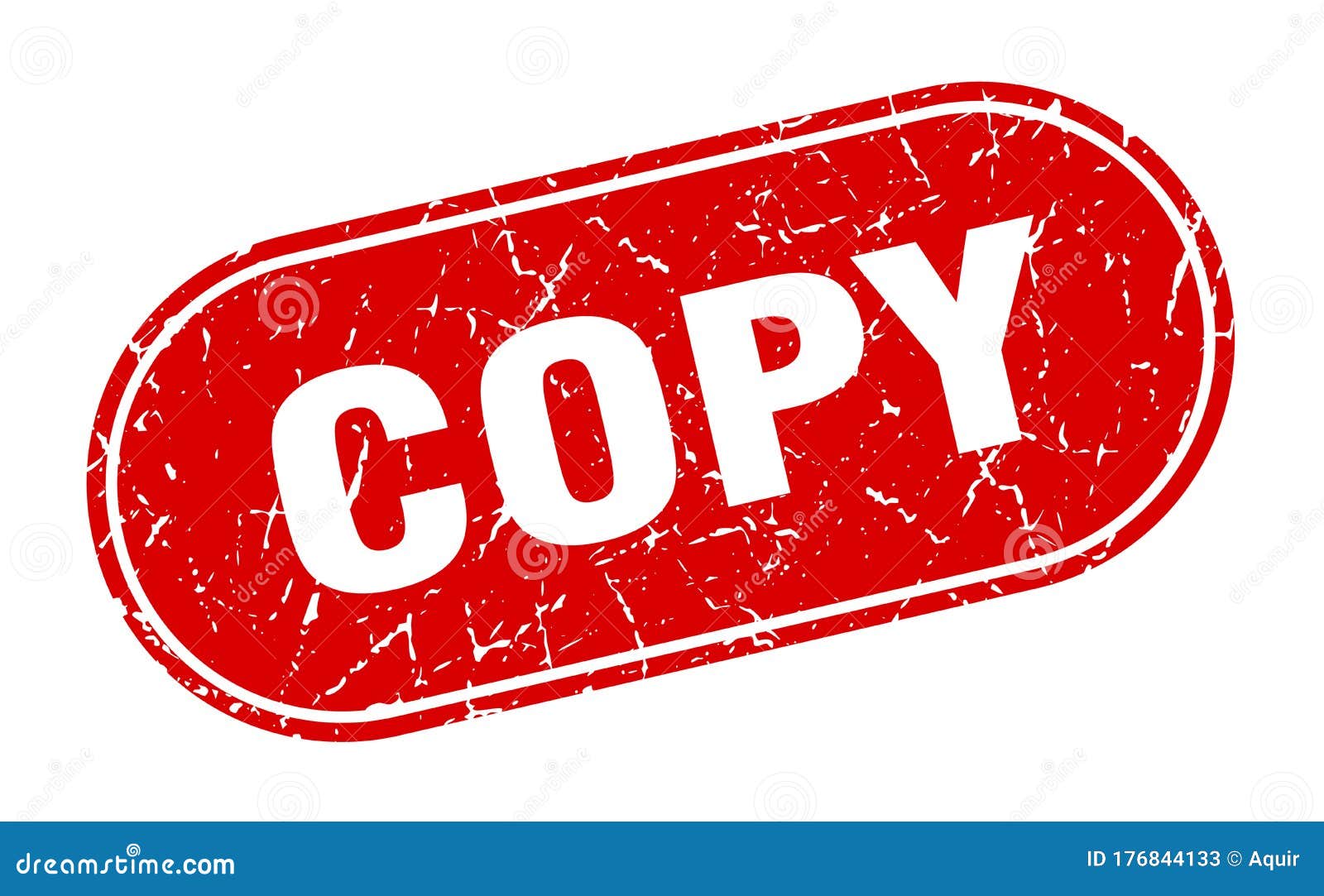 Copy Sign. Copy Grunge Stamp Stock Vector - Illustration of insignia ...