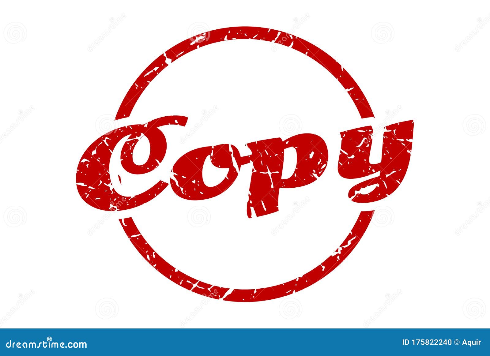 Copy Sign. Copy Round Vintage Stamp Stock Vector - Illustration of ...