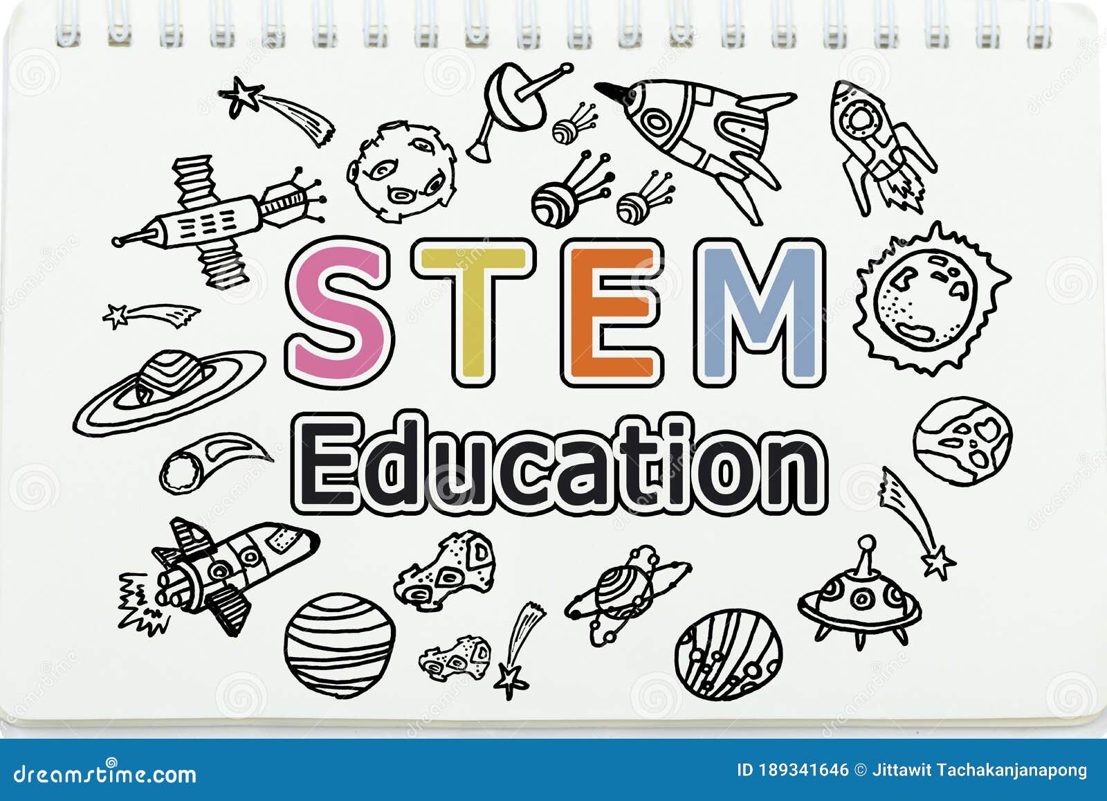 Copy Space on STEM Education Background. STEM Stock Photo - Image of ...