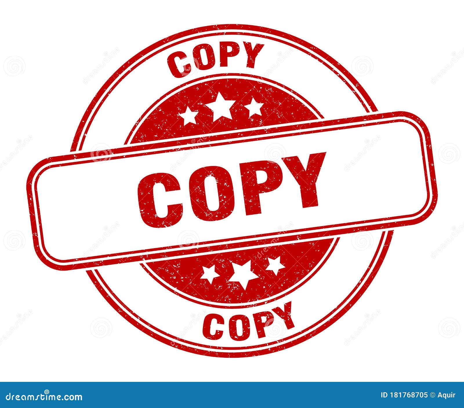 Copy Stamp. Copy Round Grunge Sign Stock Vector - Illustration of label ...