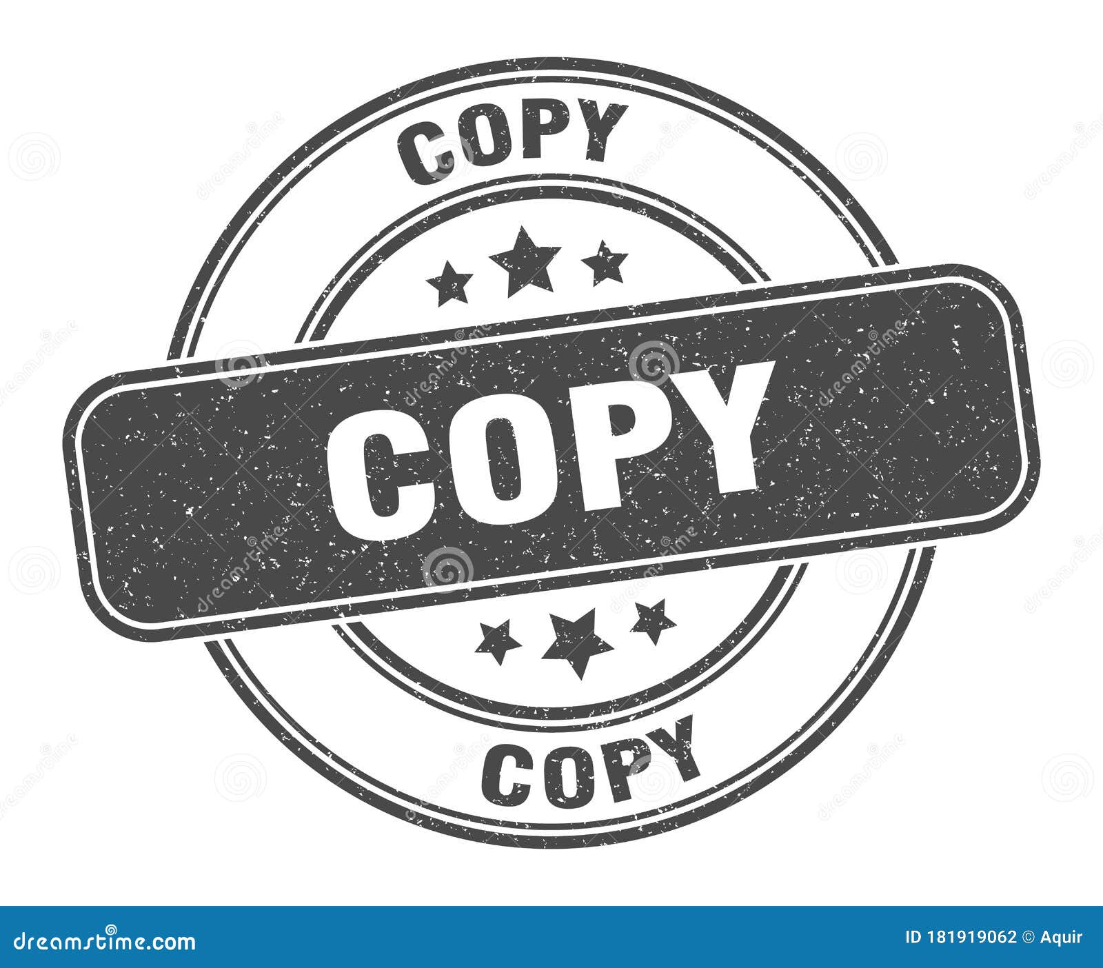 Red Copy Stamp On White Paper Background Royalty-Free Illustration ...