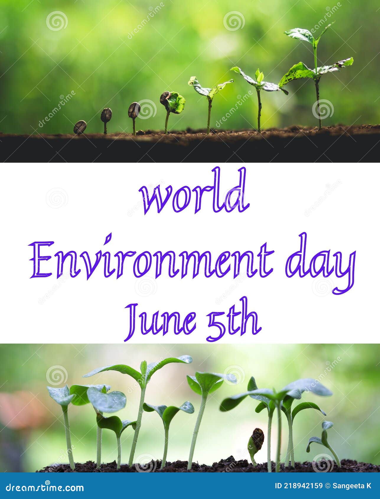 Save Nature - World Environment Day Celebrated on June 5 Stock ...