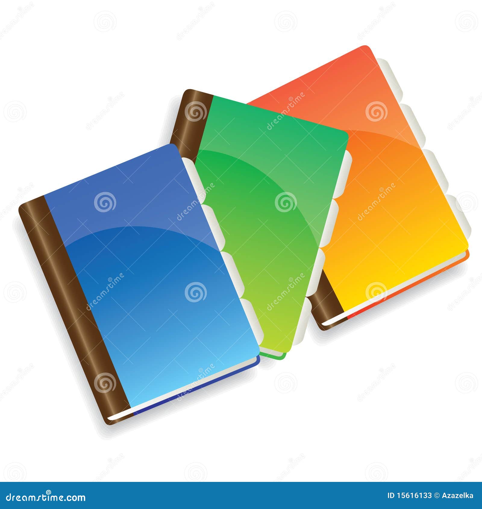 Copybooks stock vector. Illustration of color, copybook - 15616133