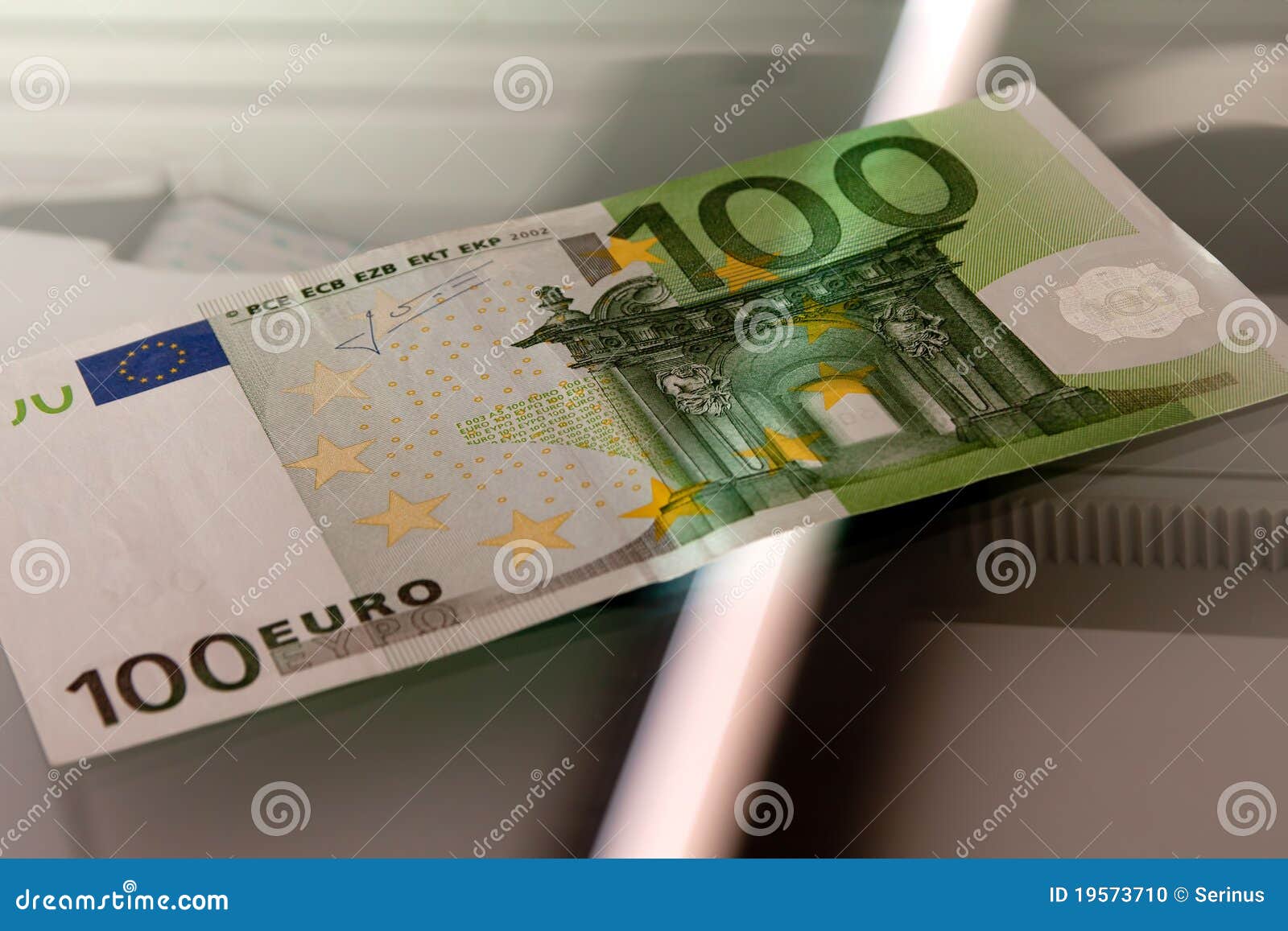 Copying the money stock photo. Image of photocopy, scan - 19573710