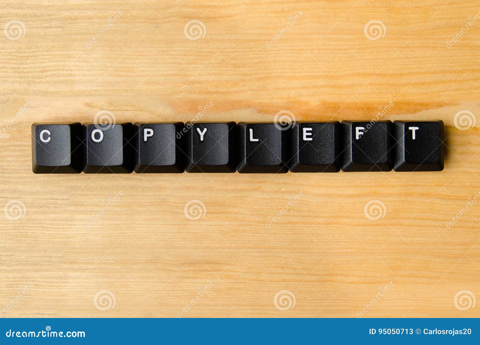 Copyleft word stock image. Image of typography, text - 95050713