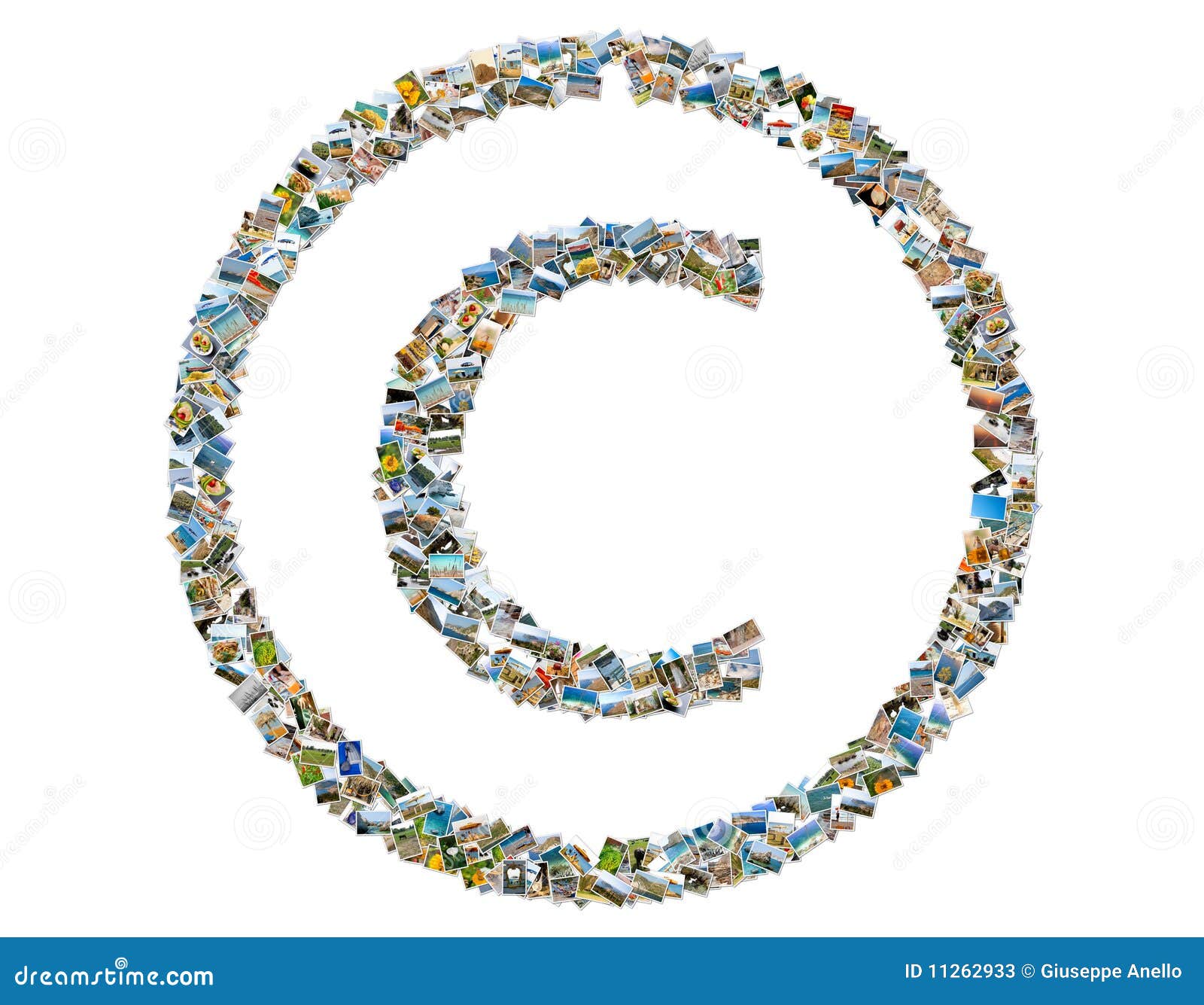 Copyright stock illustration. Illustration of size, mark - 11262933