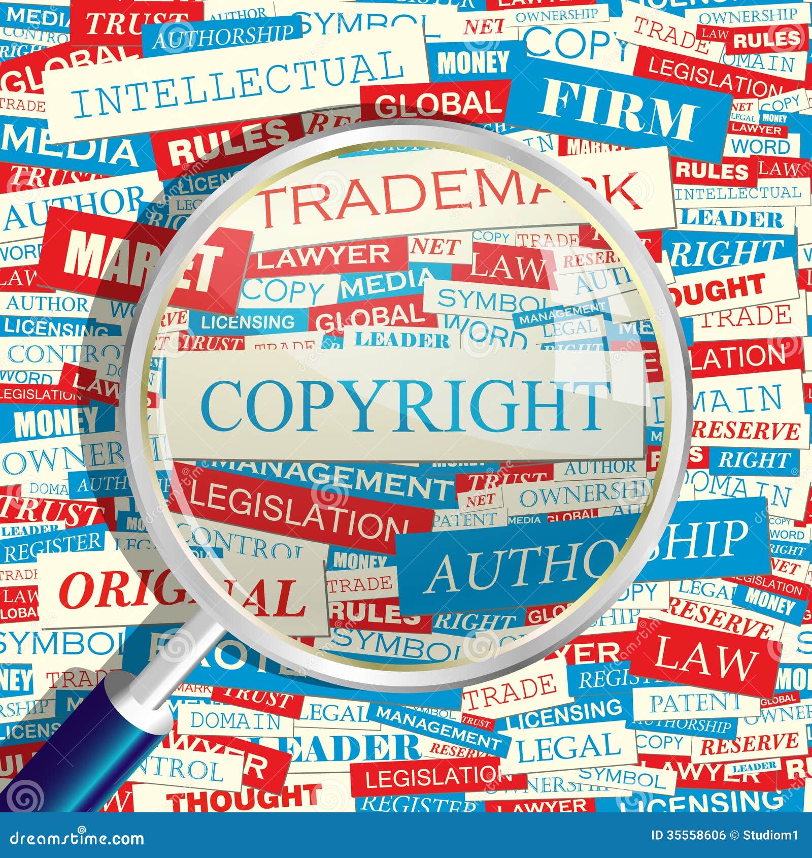 COPYRIGHT stock vector. Illustration of pattern, ownership - 35558606