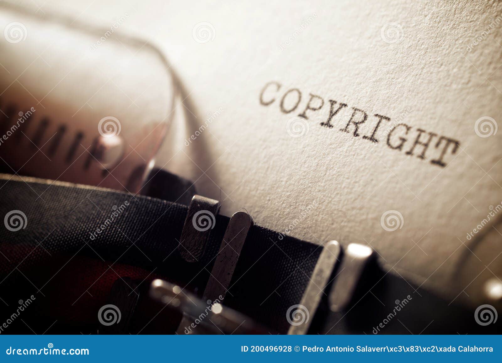 Copyright concept view stock photo. Image of text, legal - 200496928