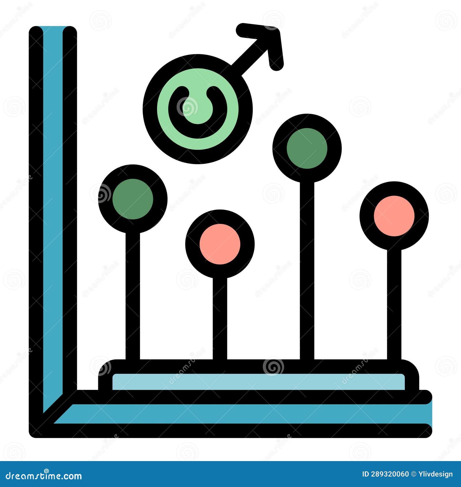 Copyright Data Icon Vector Flat Stock Vector - Illustration of line ...