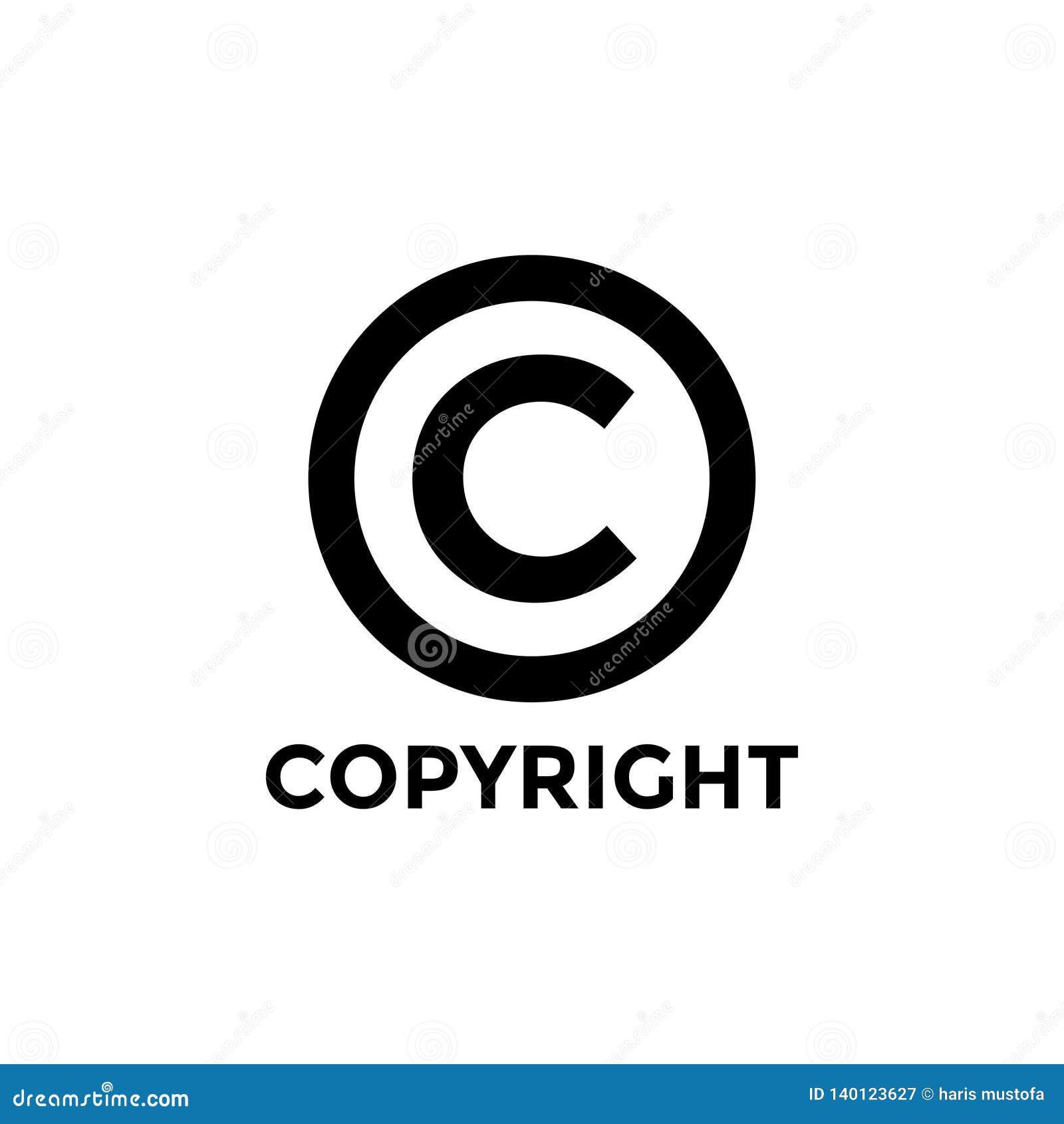 Copyright Icon Design Template Vector Isolated Stock Illustration ...