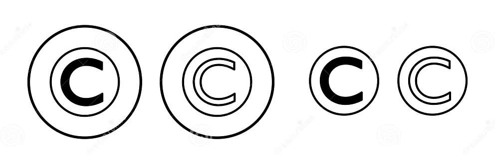 Copyright Icon. Copyright Symbol Stock Vector - Illustration of patent ...