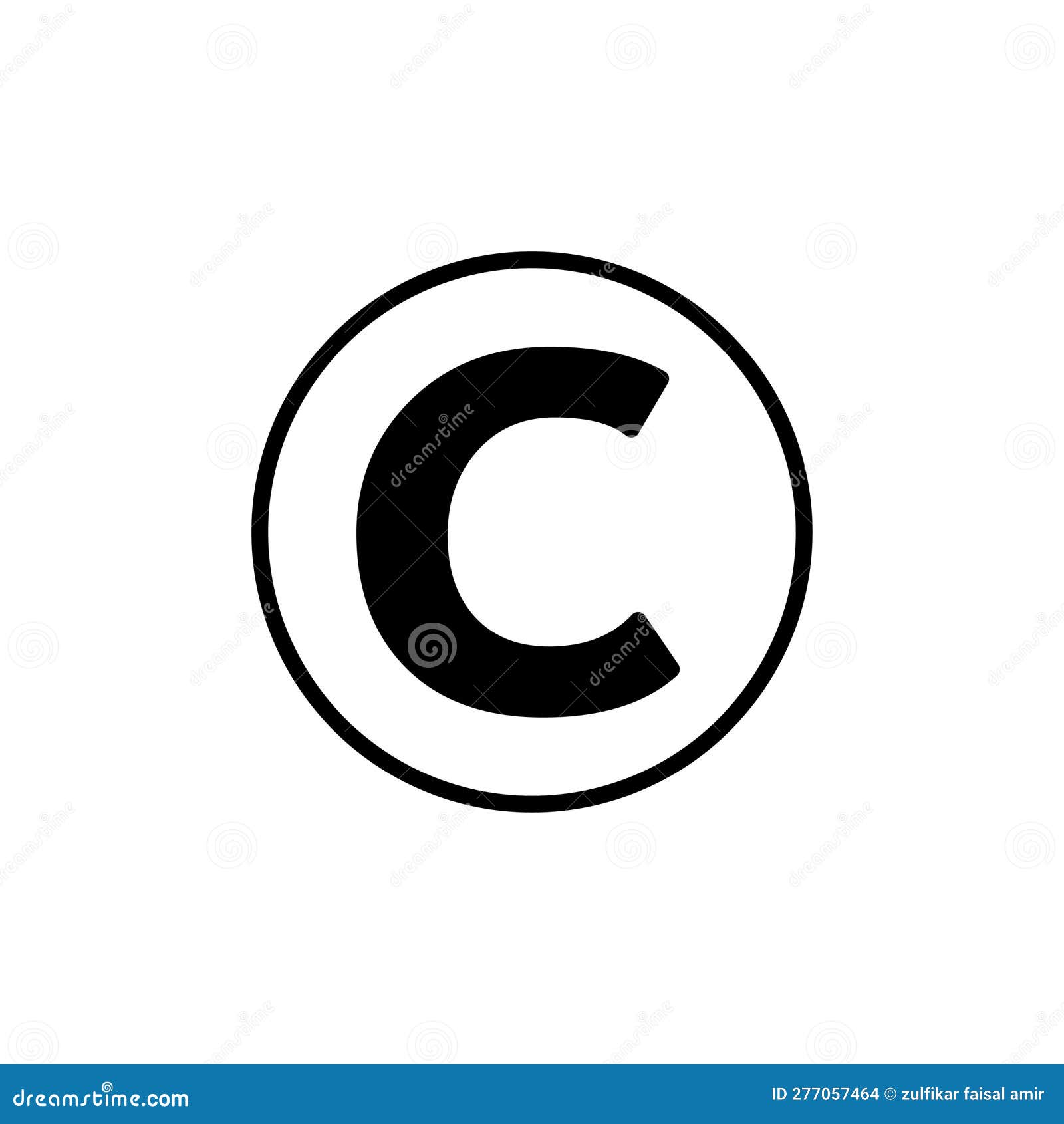 Copyright Icon . Copyright Symbol Stock Vector - Illustration of ...