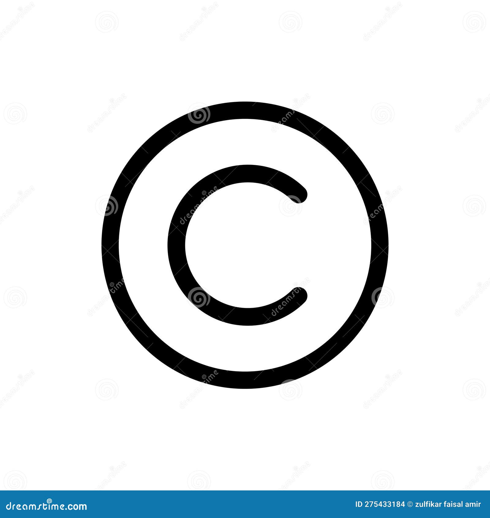 Copyright Icon. Copyright Symbols Stock Vector - Illustration of ...